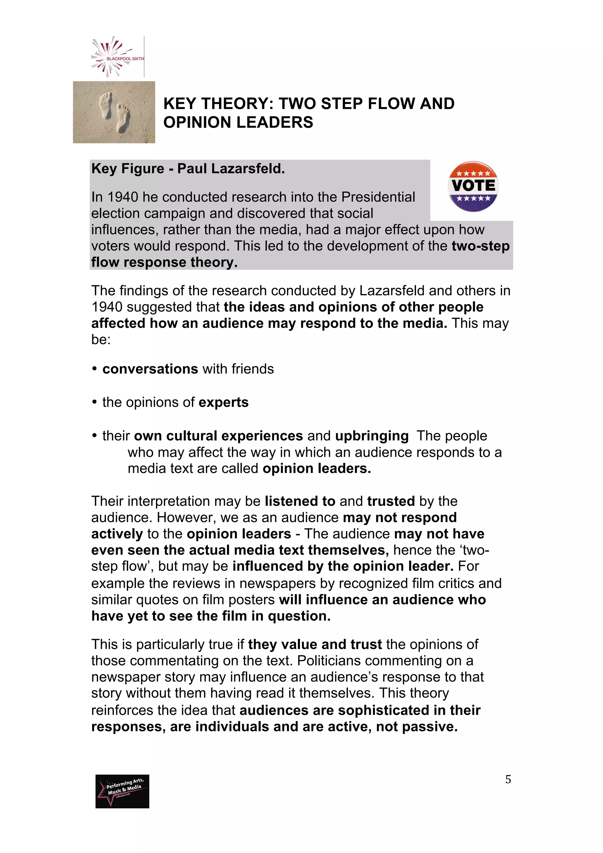 Audience theories | PDF