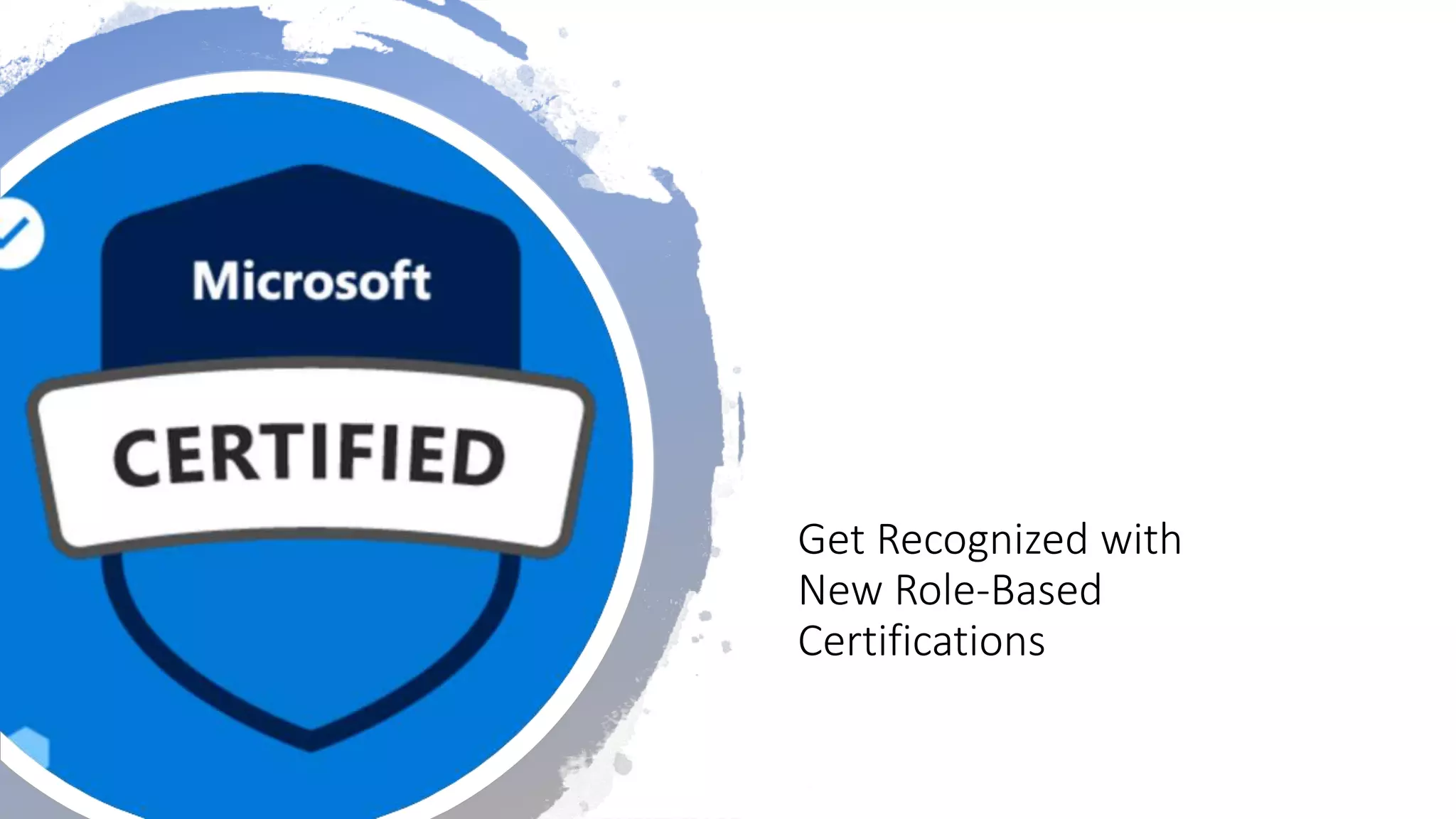 Microsoft Azure New Certification Training roadmap | PPTX