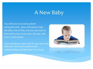 New baby social story | PPTX