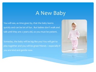 New baby social story | PPTX | Parenting Babies and Toddlers | Parenting