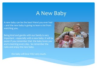 New baby social story | PPTX | Parenting Babies and Toddlers | Parenting