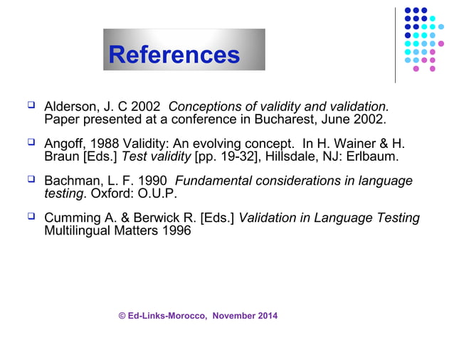 New bac specifications meeting ppt | PPT