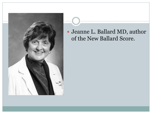 New ballard score | PPTX