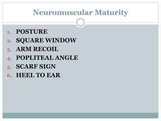 New ballard score | PPTX