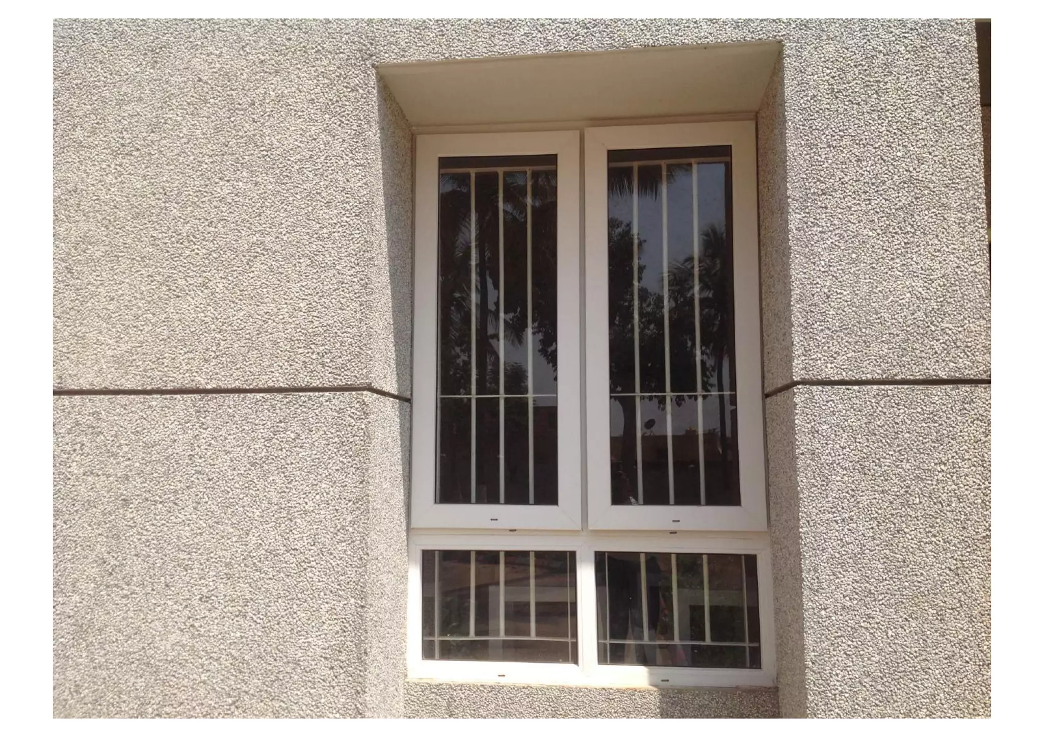 Grit Wash Plaster at School Building in Bangalore. www ...