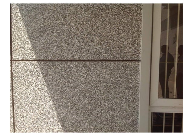 Grit Wash Plaster at School Building in Bangalore. www ...