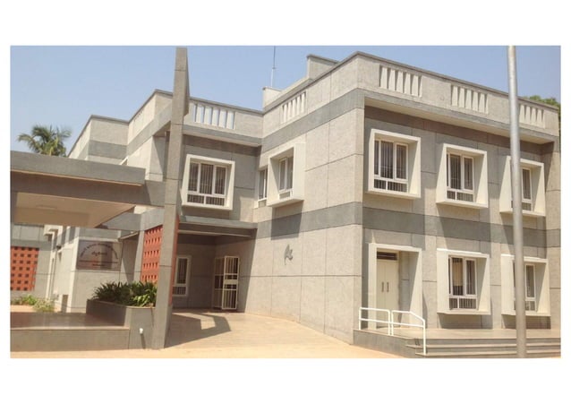 Grit Wash Plaster at School Building in Bangalore. www ...