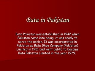 Bata | PPT