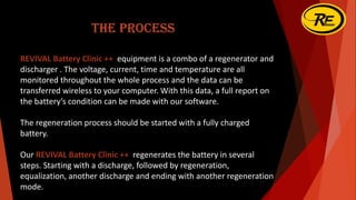 Battery Regeneration Revival Battery Clinic++ Solution | PDF