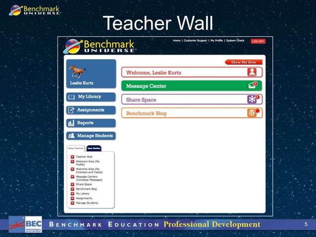 Benchmark Universe Presentation for Sweeney | PPTX | Educational ...