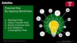 DELOITTE 2018 FEMA CASE COMPETITION | PPTX
