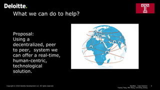 DELOITTE 2018 FEMA CASE COMPETITION | PPTX