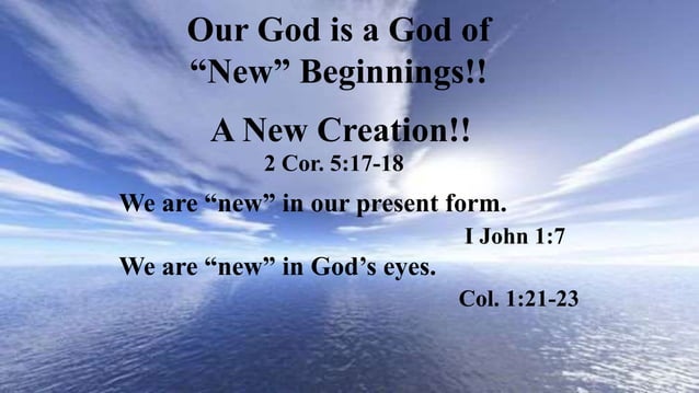 New Beginnings | PPT