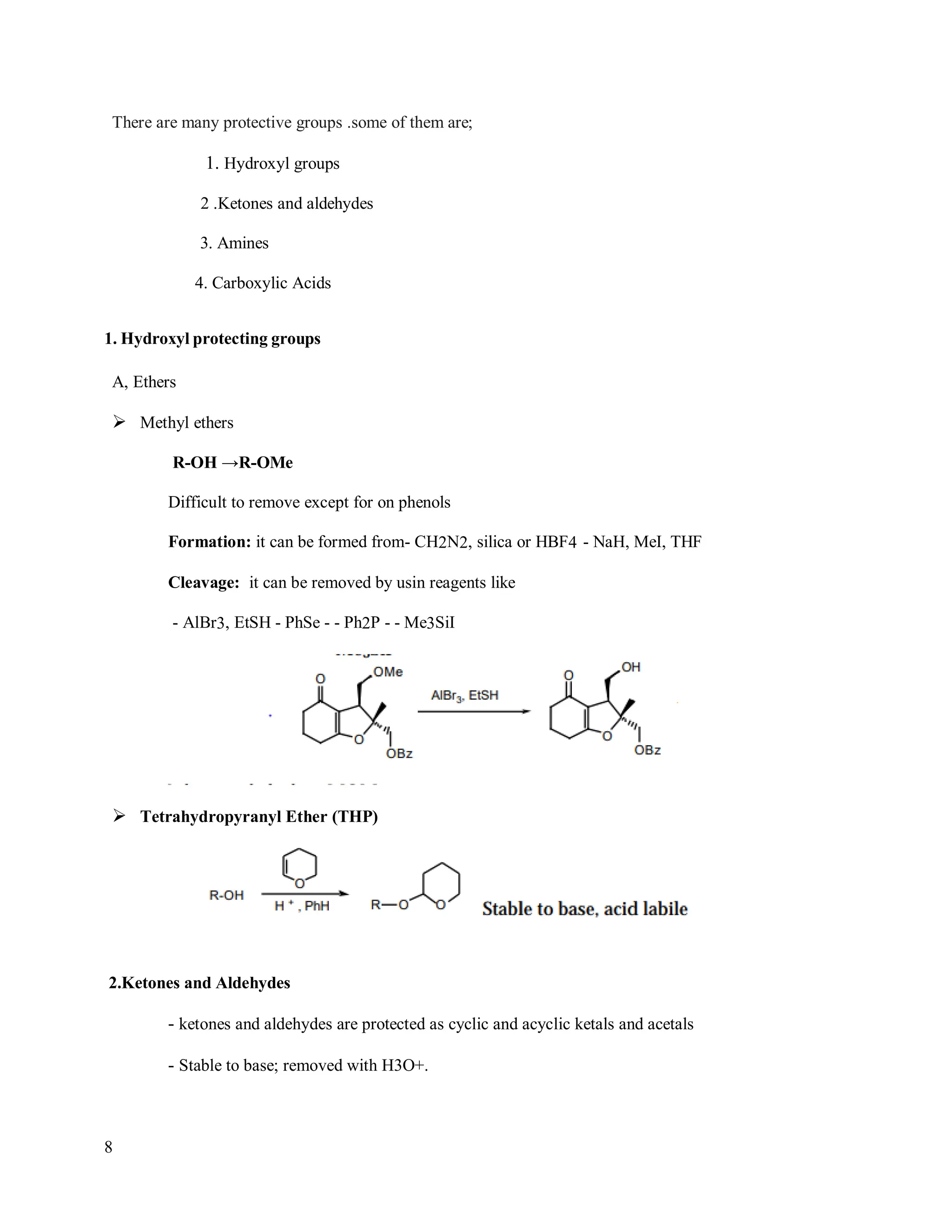 intoduction to mult step synthesisand illustrative synthesis. | PDF