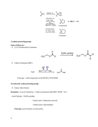 intoduction to mult step synthesisand illustrative synthesis. | PDF