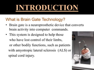 BRAIN GATE | PPTX