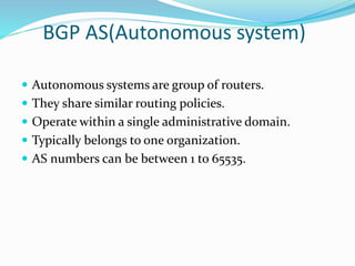 bgp protocol | PPTX