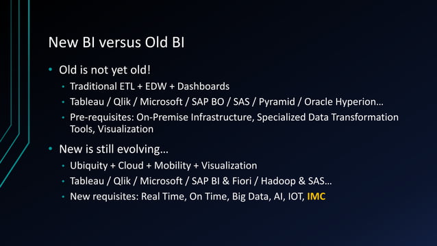 New BI and IMC | PPT