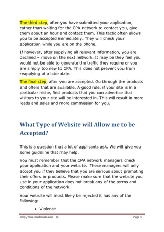 Newbies guide to cpa | PDF