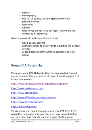 Newbies guide to cpa | PDF