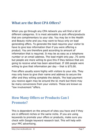 Newbies guide to cpa | PDF