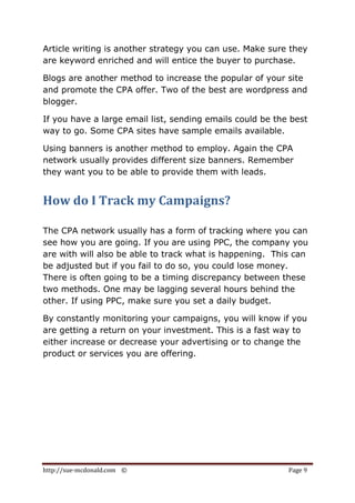 Newbies guide to cpa | PDF