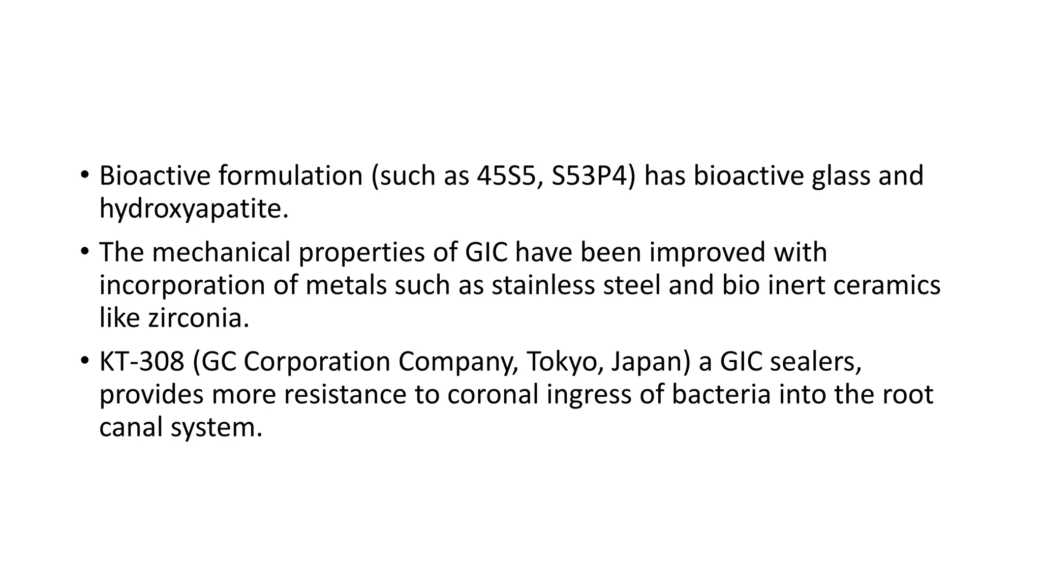 Bioactive and biomimitic material | PPTX