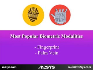 New Biometric Modalities are on the Horizon | PPT