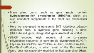biopharming for gums and starch | PPTX