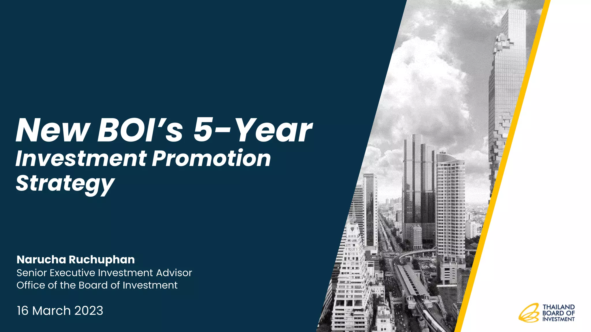 New BOI's 5-Year Investment Promotion Strategy | PDF