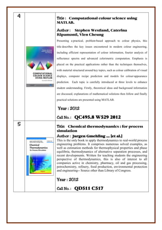 New books oct 2012 02 | PDF