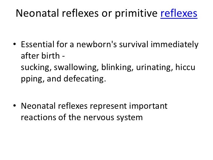 Gestational age assessment and Neonatal reflexes