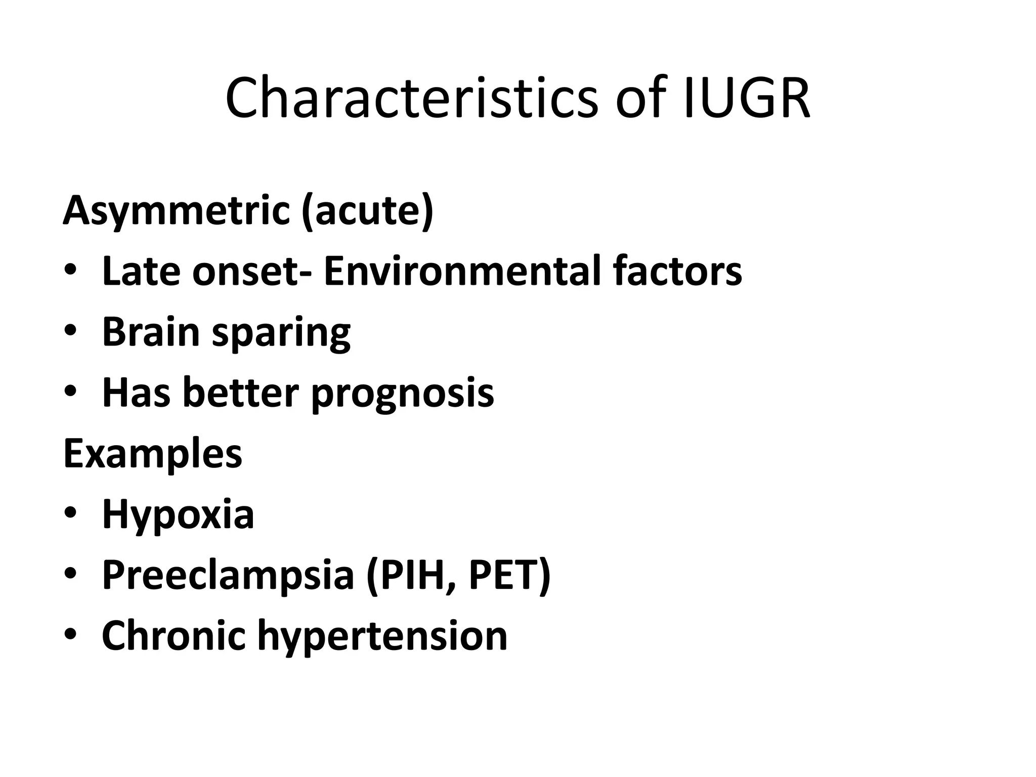 Prematurity and IUGR | PPTX
