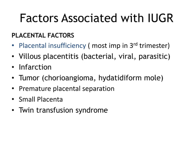 Prematurity and IUGR | PPTX