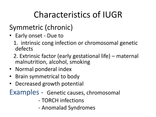 Prematurity and IUGR | PPTX