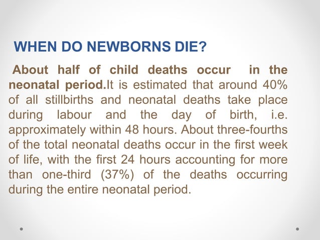 INDIAN NEWBORN ACTION PLAN | PPTX