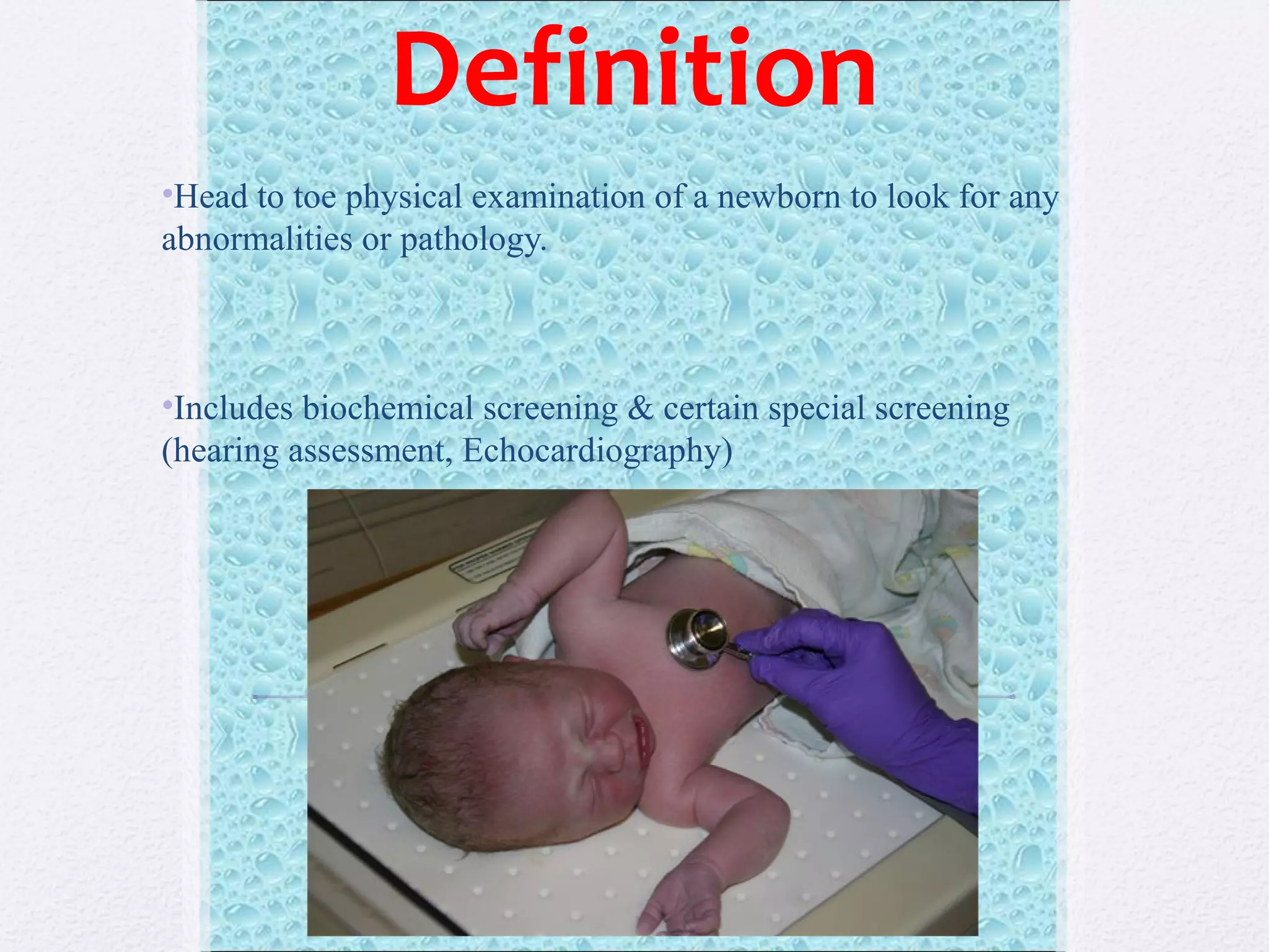 Newborn assessment | PPT