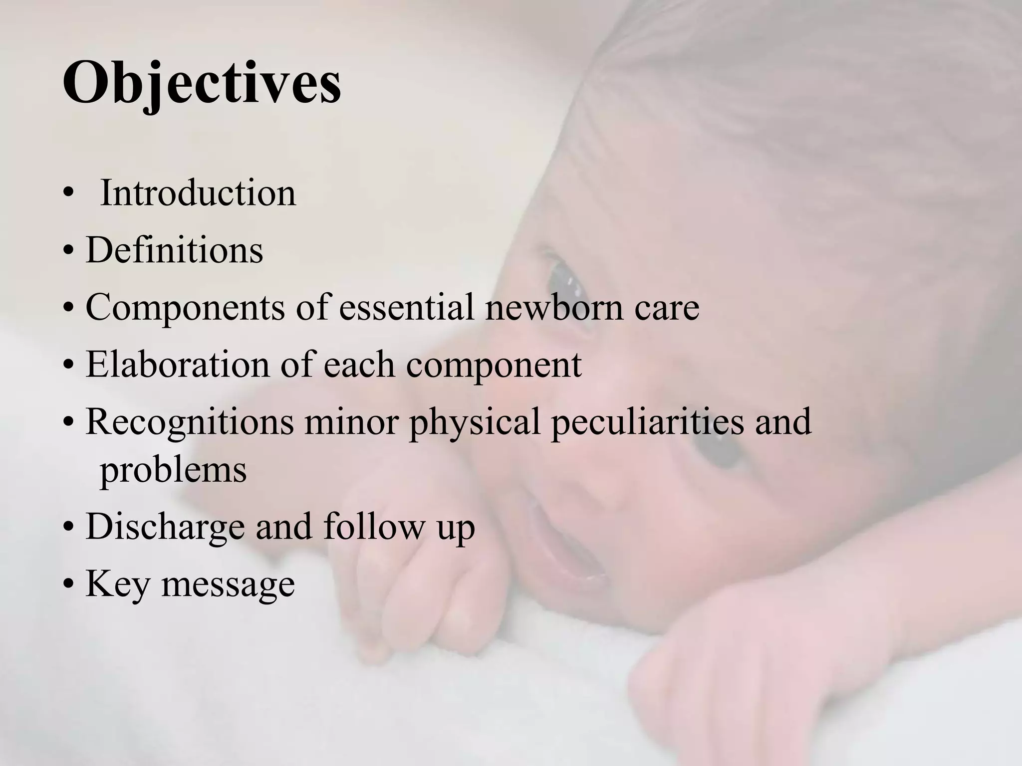Newborn Care | PPTX