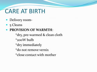 Newborn care..skp