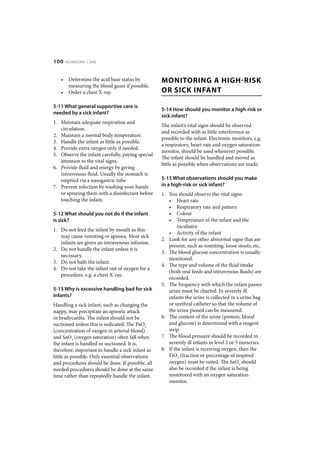 Newborn Care: Care of high-risk and sick infants | PDF