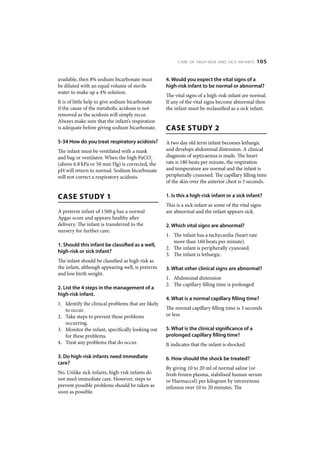 Newborn Care: Care of high-risk and sick infants | PDF