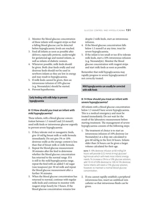 Newborn Care: Glucose control and hypoglycaemia | PDF