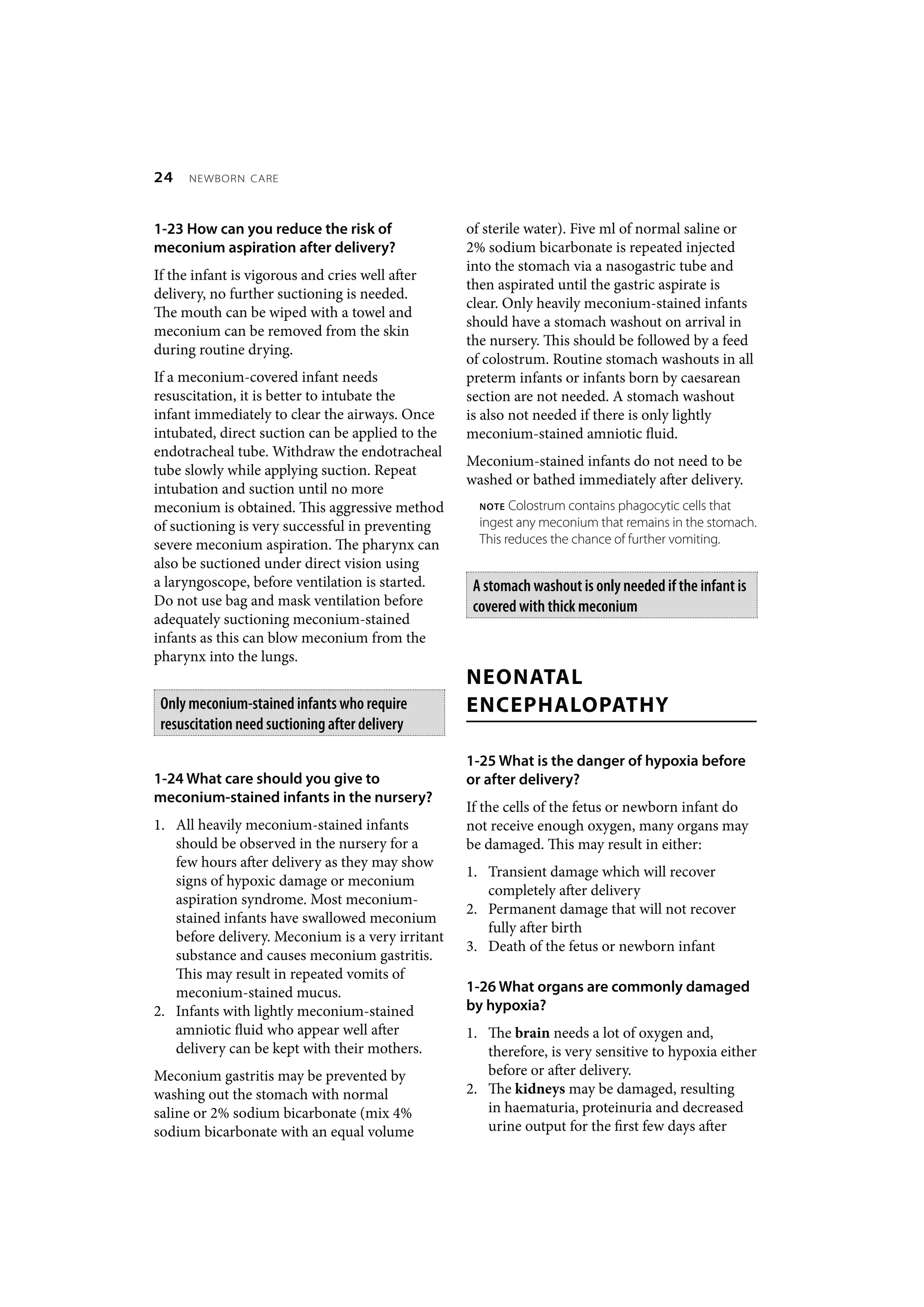 Newborn Care: Neonatal asphyxia and resuscitation | PDF