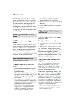 Newborn Care: Oxygen therapy | PDF