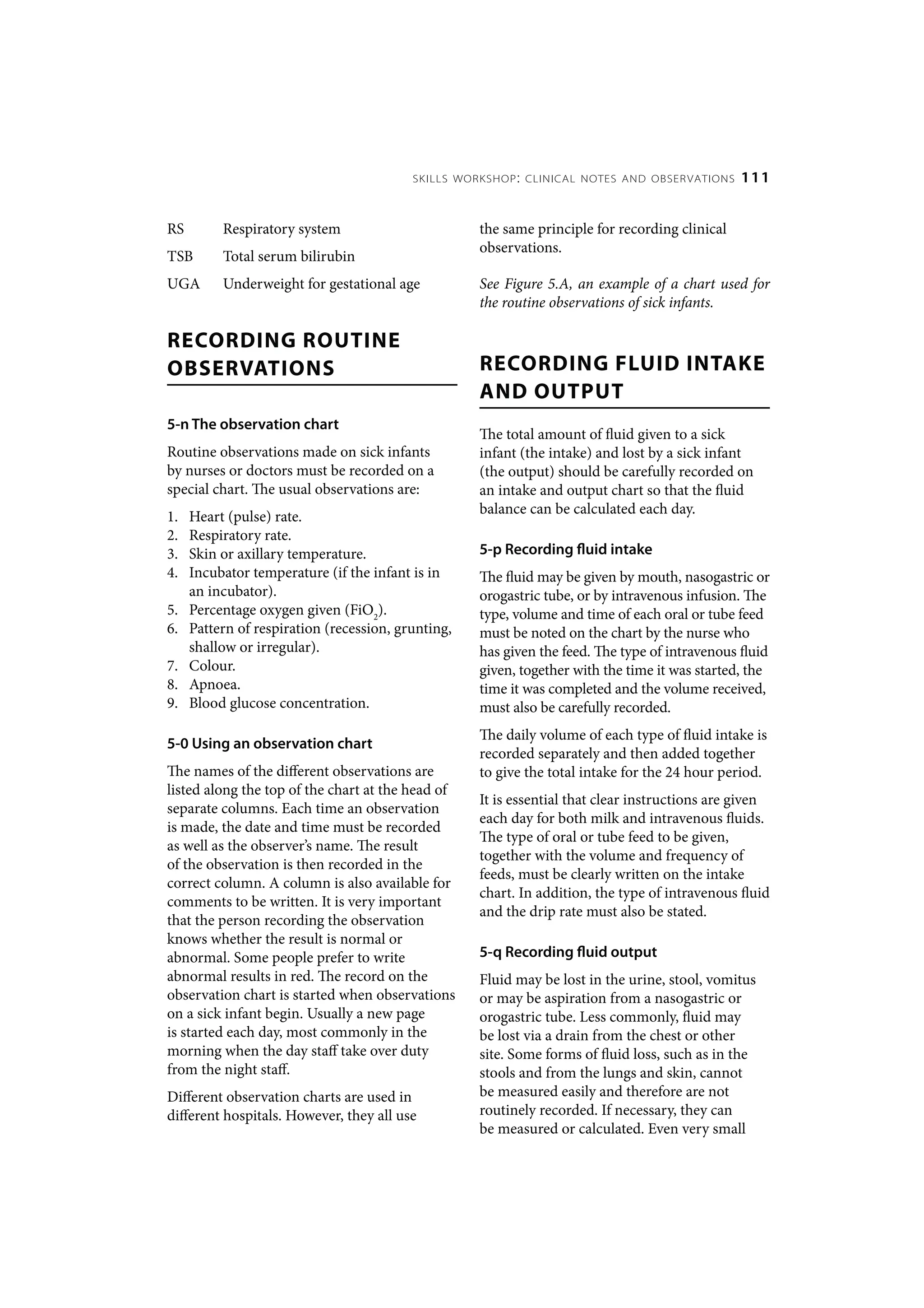 Newborn Care: Skills workshop Clinical notes and observation | PDF