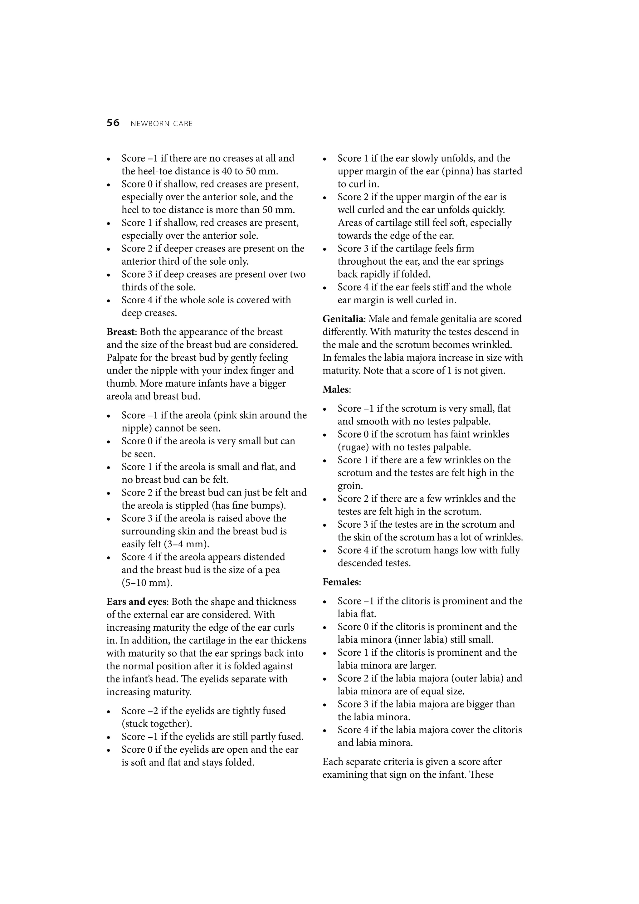 Newborn Care: Skills workshop Gestational age and weight. | PDF