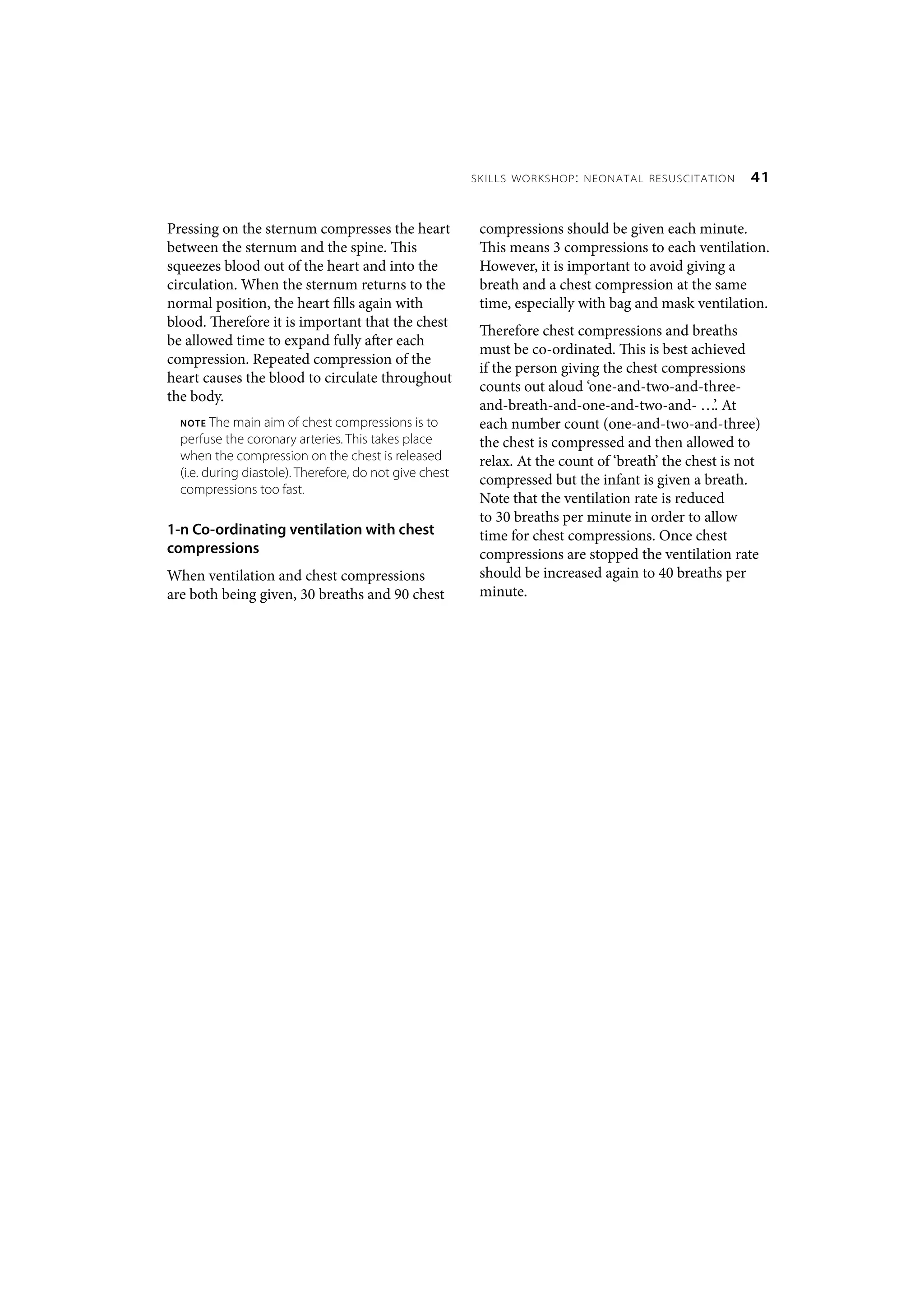 Newborn Care: Skills workshop Neonatal resuscitation | PDF