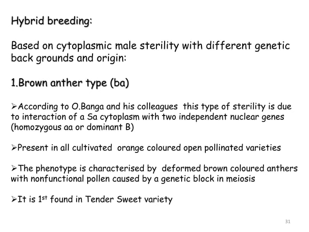 Carrot Breeding | PPTX