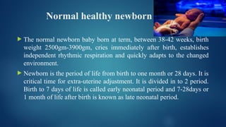 Characteristics of healthy newborns with common variations.pptx