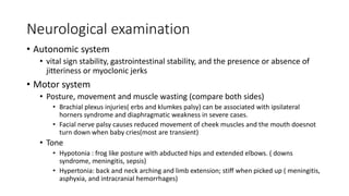 Newborn examination | PPTX